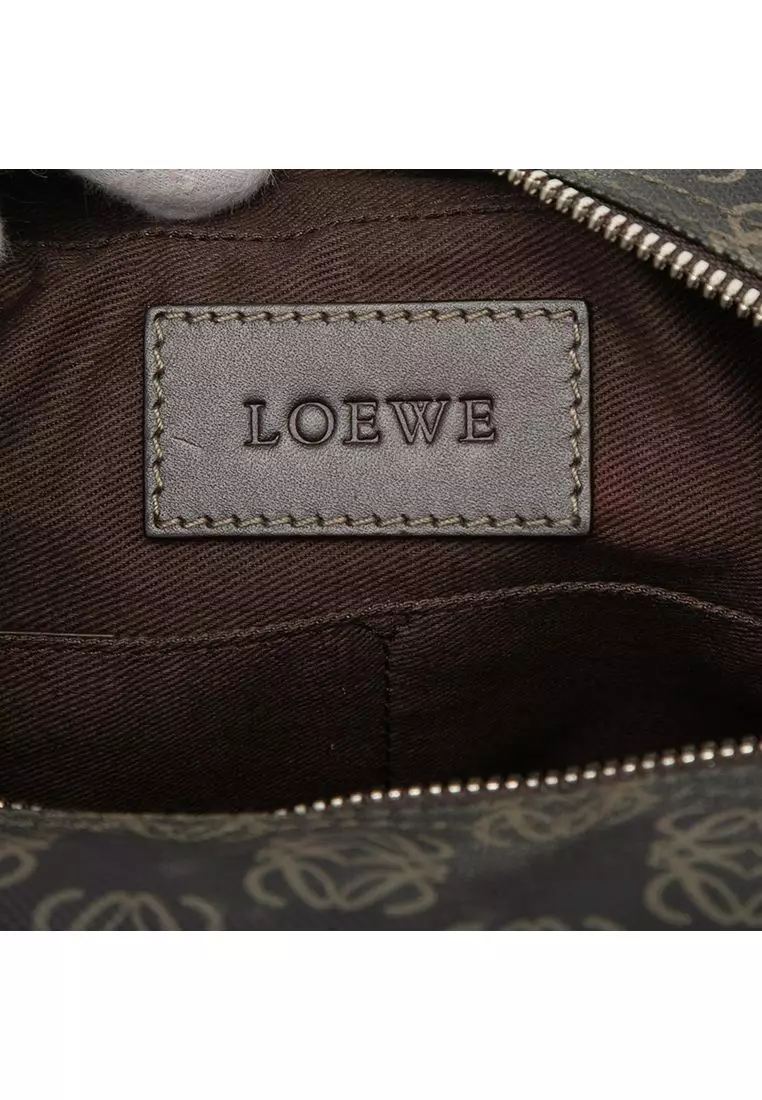 Buy LOEWE Pre-Loved Loewe Anagram Coated Canvas Handbag 2026 Online ...