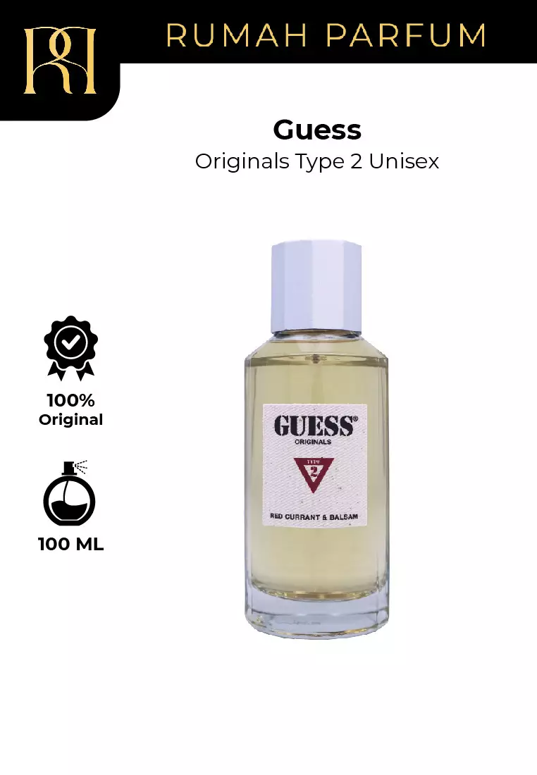Jual Guess Guess Originals Type 2 Unisex 100 ML Original 2025 | ZALORA ...