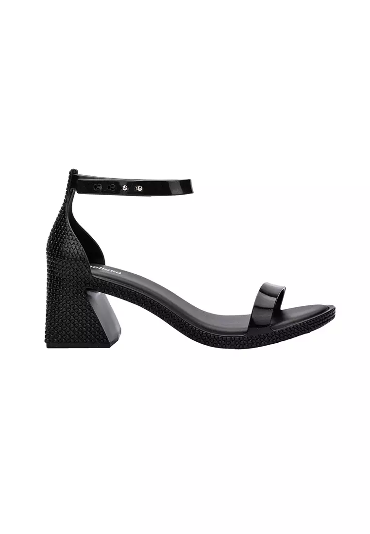 Buy Melissa Women Lux Heel Ad Heels - Metallic Black Online | ZALORA ...