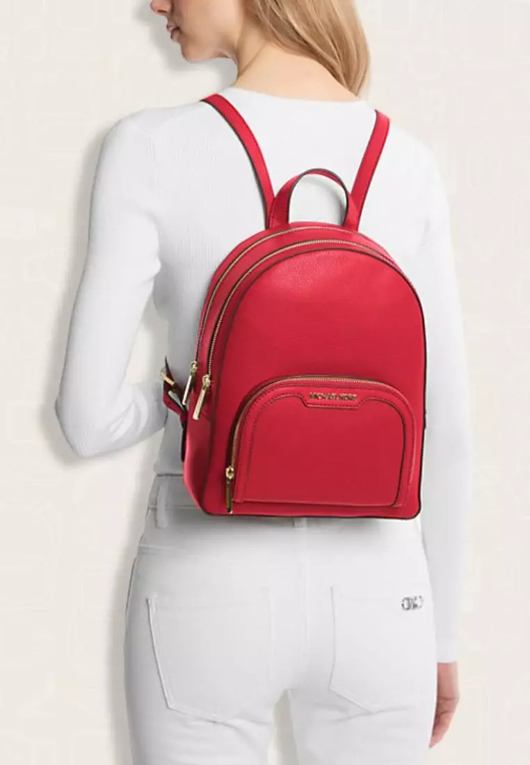 Jual MICHAEL KORS Michael Kors Jaycee Medium Pebbled Leather Backpack ...
