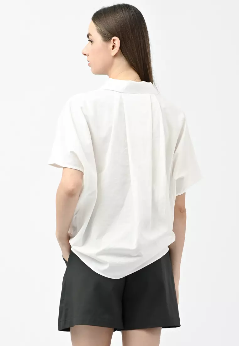 Buy Plain B. Collar Shirt 2026 Online | ZALORA