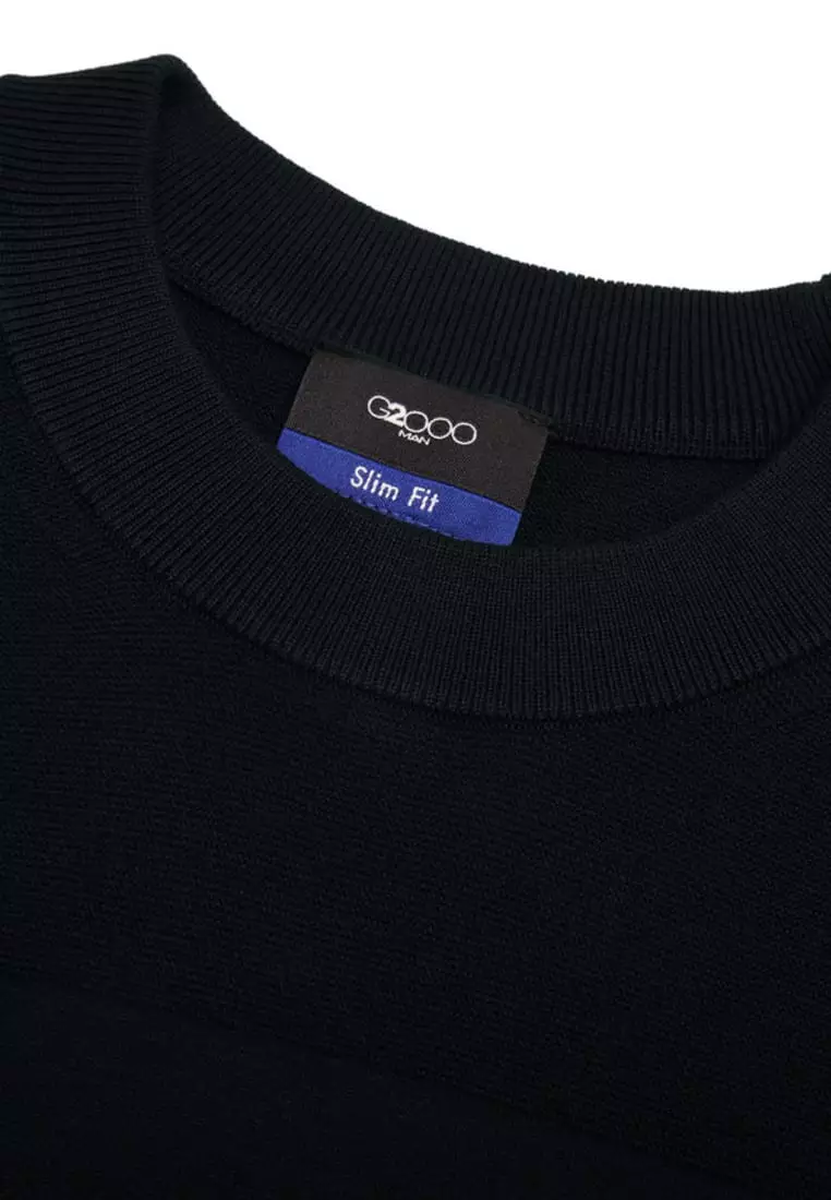 Buy G2000 Compact Knit Mock Neck Sweater 2025 Online | ZALORA Philippines