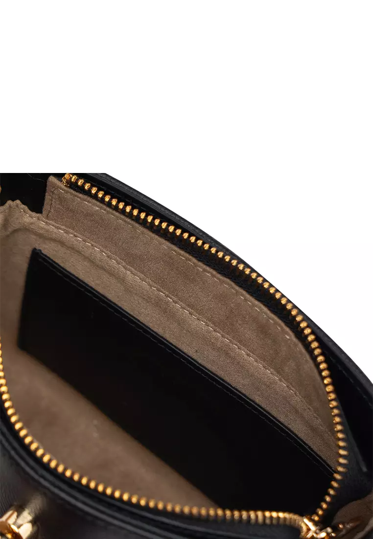 Jual Gino Mariani Tas Wanita Top handle Gino Mariani Elvia Black ...
