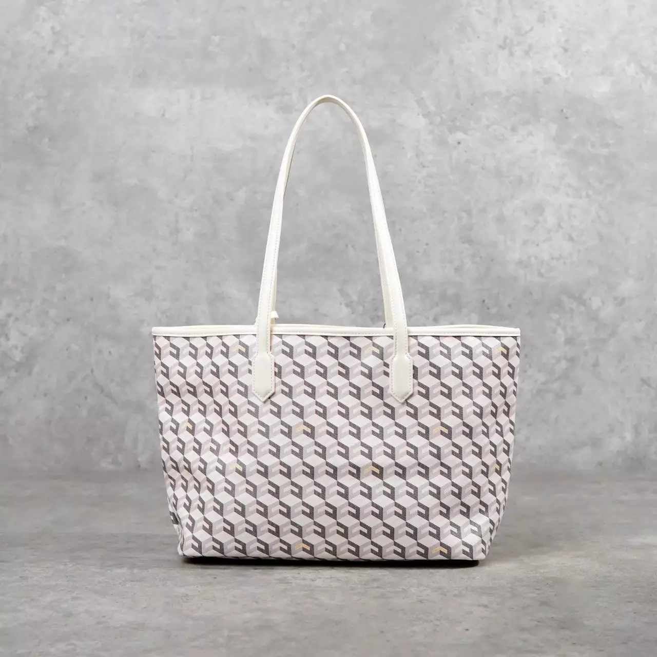 Jual Christy Ng Tas CHRISTY NG RUSSO MONOGRAM PATTERN IVORY WHITE TOTE ...