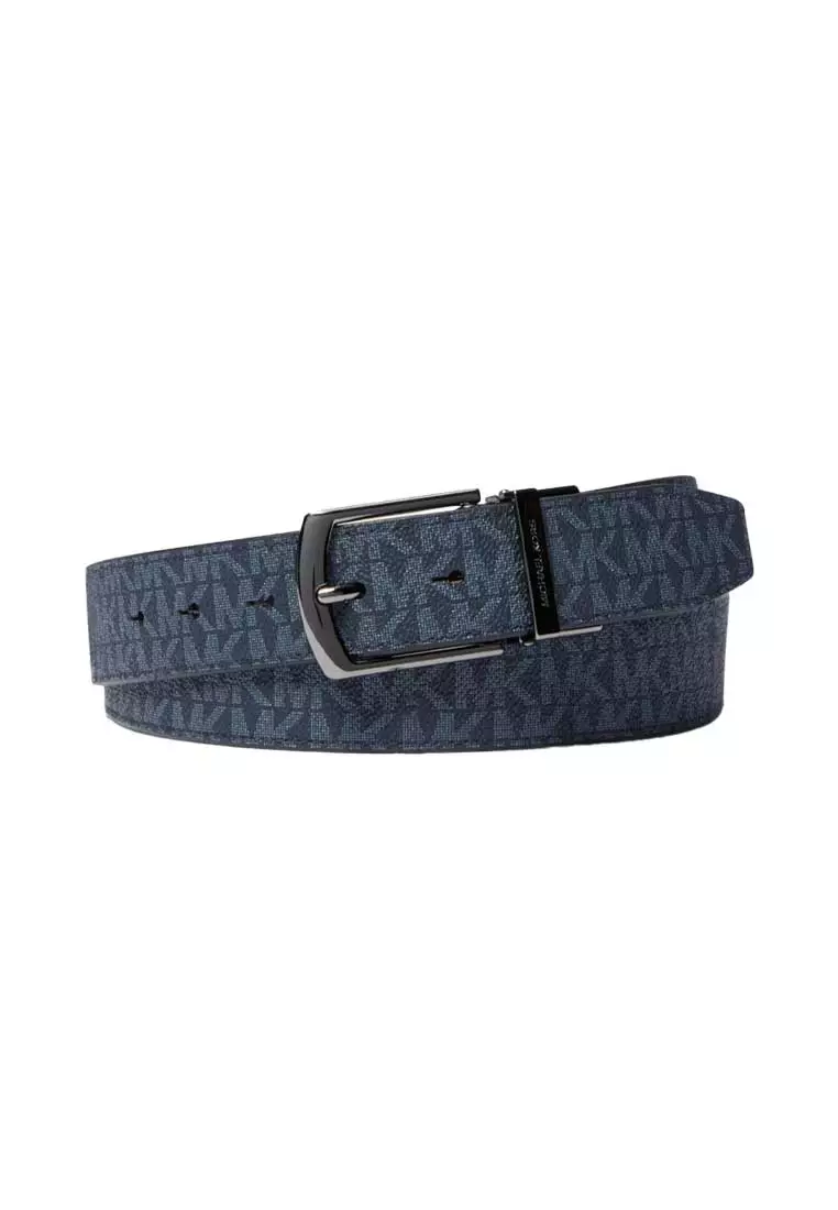 Buy MICHAEL KORS 4-in-1 Signature Logo Belt Box Set ADMRL/PLBLUE ...