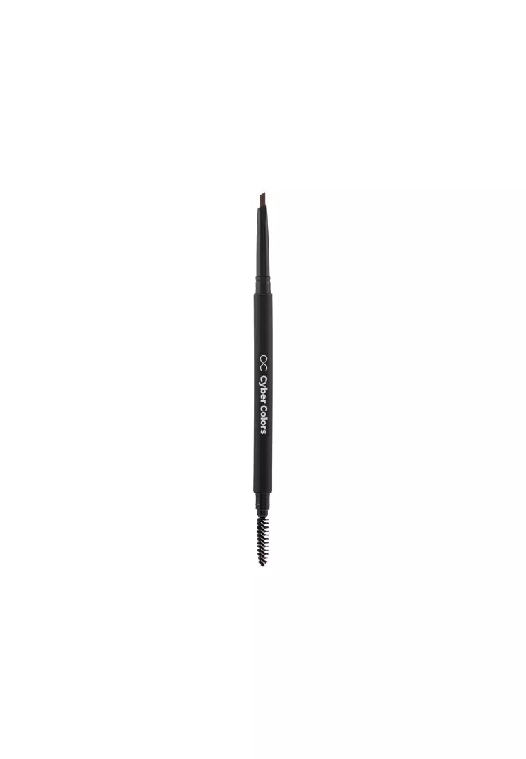 Buy Cyber Colors Cyber Colors Triangular Slim Eyebrow Pen #02 Dark ...