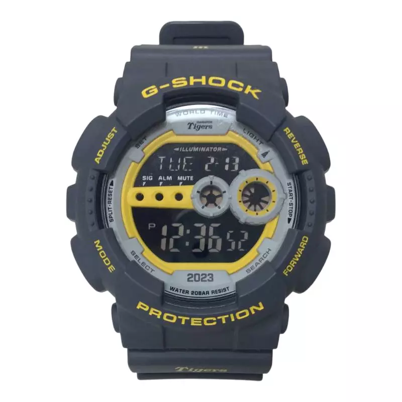 Jual CASIO Jam Tangan Pria Casio G-Shock GD-100HT23-8JR Hanshin Tiger ...