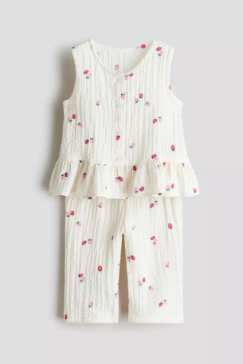 Buy H&M 2-piece seersucker set 2026 Online | ZALORA