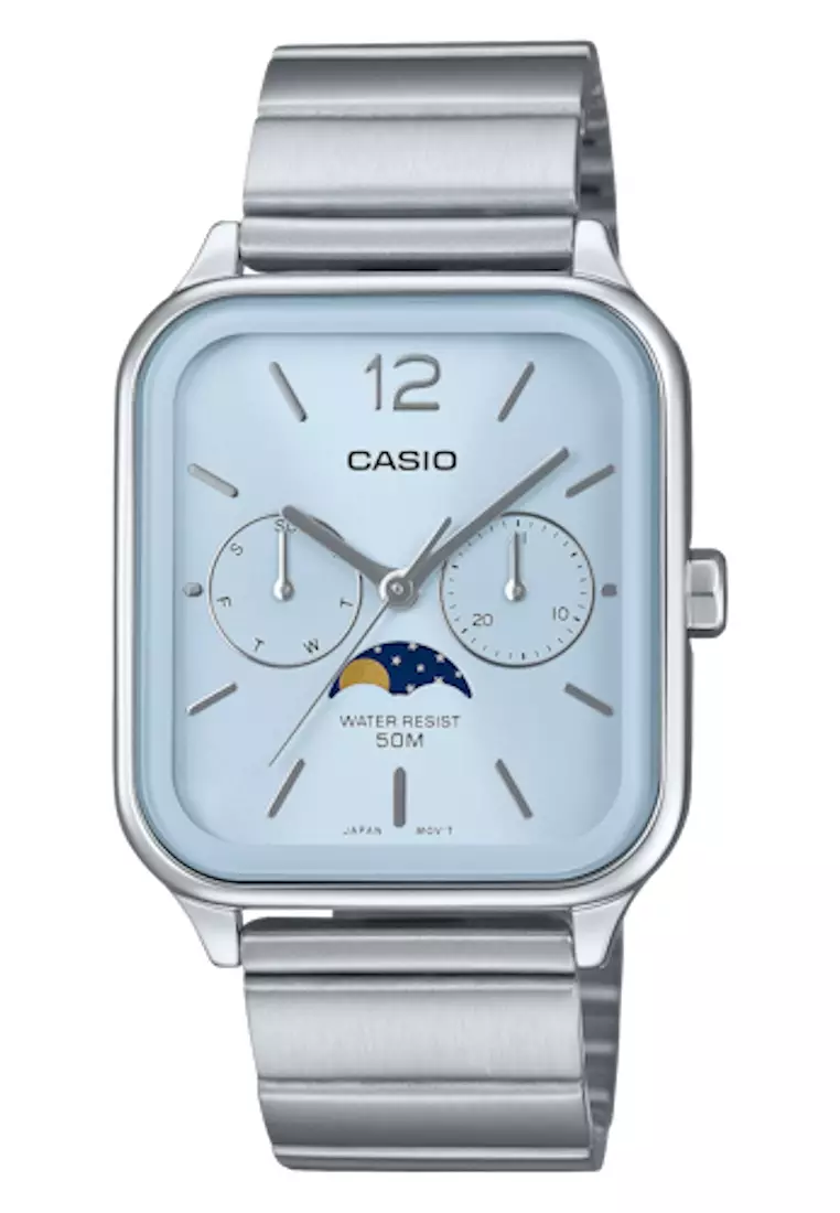 Buy Casio Casio Analog Lunar Watch Mtp M305d 2a 2025 Online Zalora