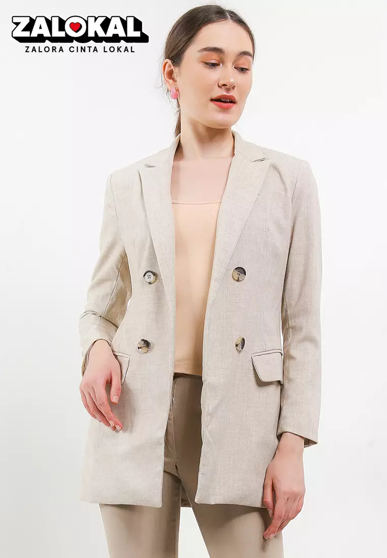Jual Blazer Wanita Terlengkap Model Terbaru - ZALORA