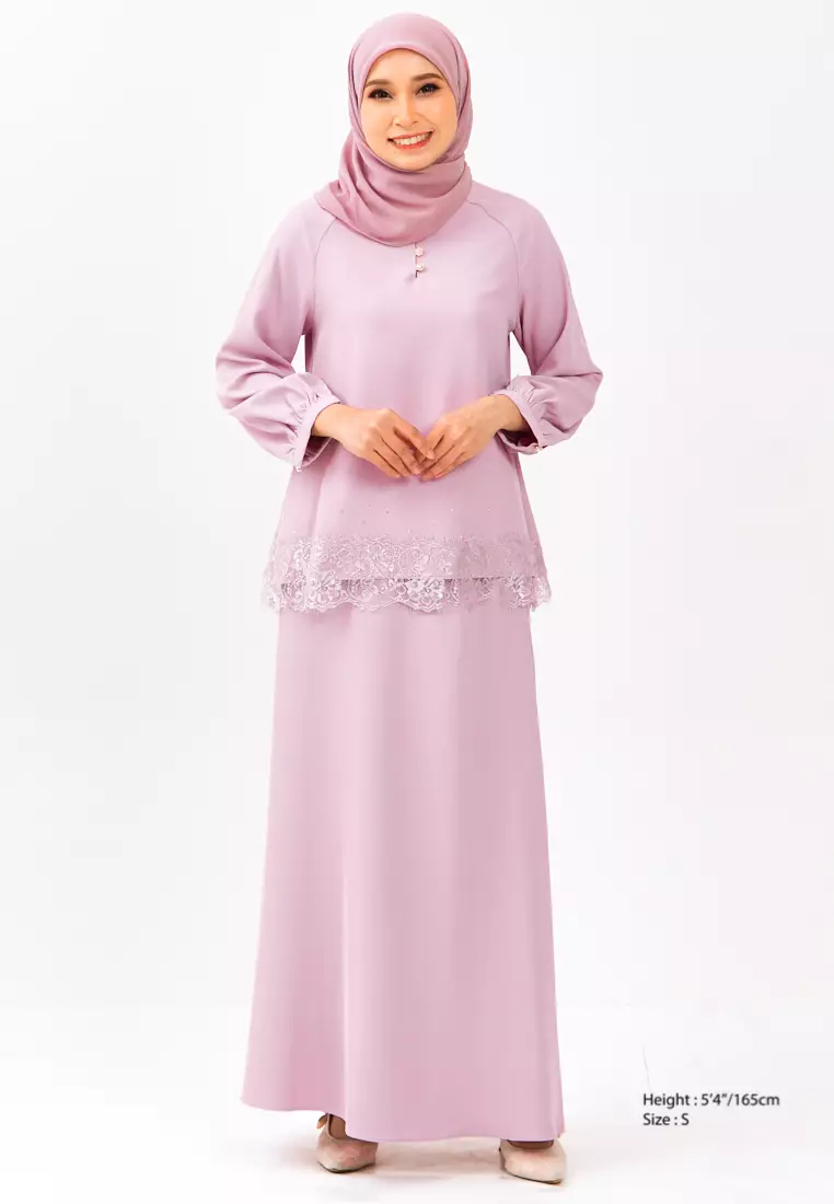 Buy Gene Martino Gene Martino - Saleha Kurung Modern Online | ZALORA ...