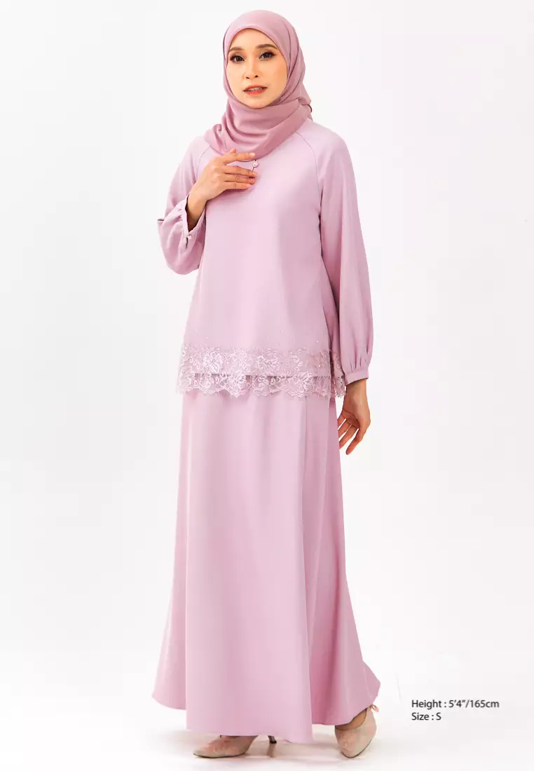 Buy Gene Martino Gene Martino - Saleha Kurung Modern Online | ZALORA ...