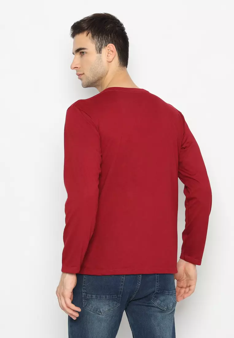 Jual IEBE Kaos Premium IEBE Grafis Lengan Panjang K1HL6003MRN Original ...