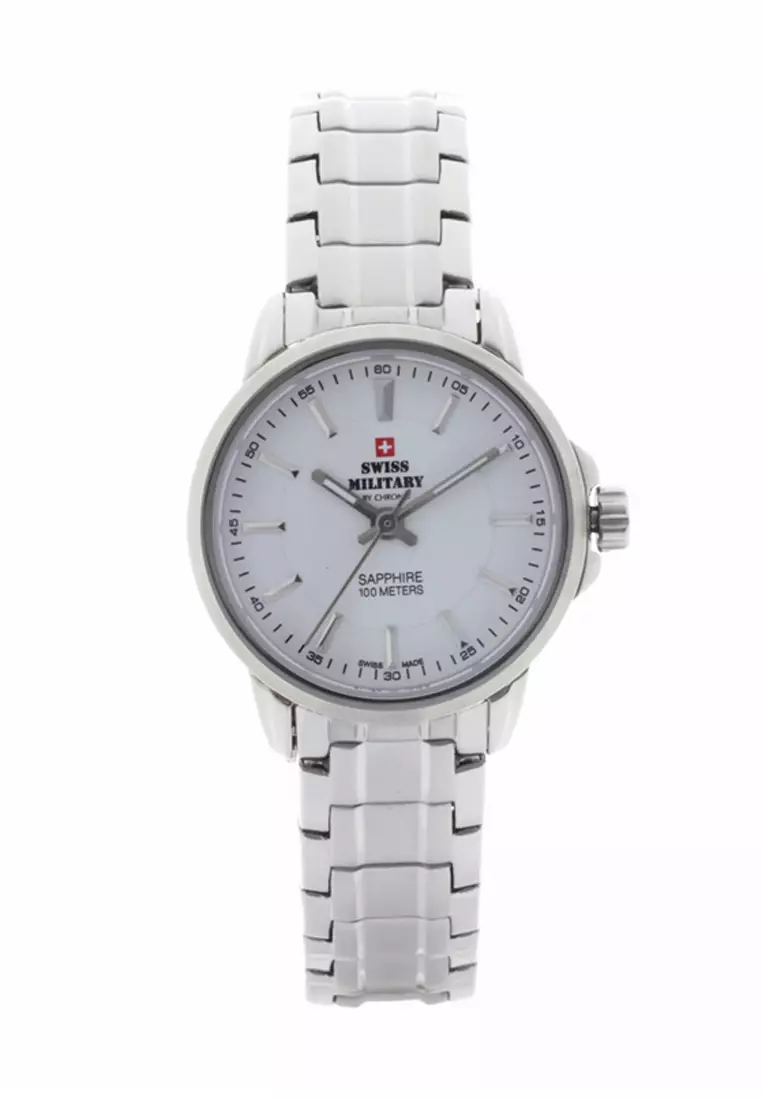 Buy Swiss Military by CHRONO Swiss Military by Chrono Ladies Stainless ...