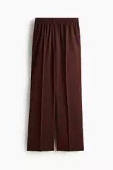Buy H&M Crease-leg trousers Online | ZALORA Malaysia