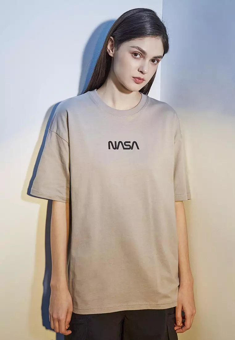 Jual Life8 Nasa Series Space Station Logo Short Sleeves T Shirt