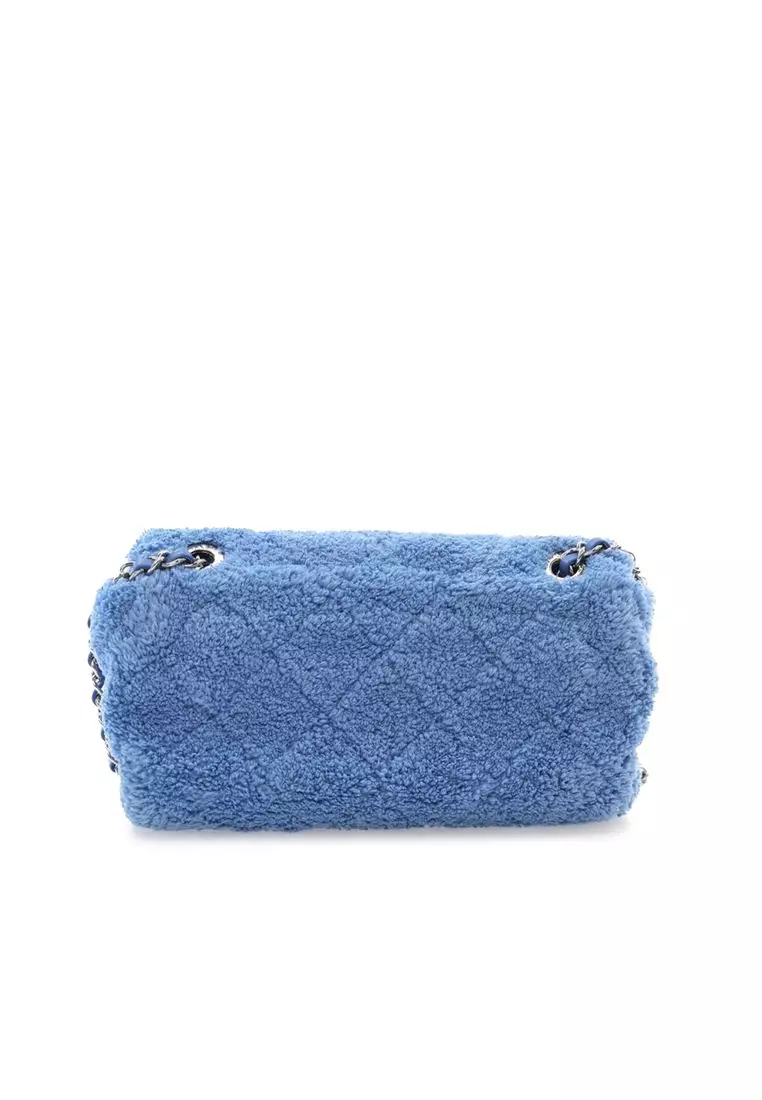 Buy Chanel Pre-Loved Chanel Medium Quilted Terry Cloth Coco Beach Flap ...