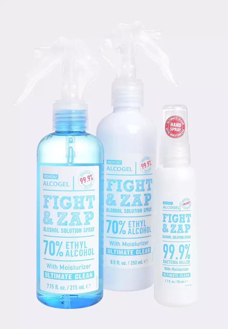 Buy BENCH Alcogel Alcohol Spray 250ml in Fight & Zap 2025 Online ...