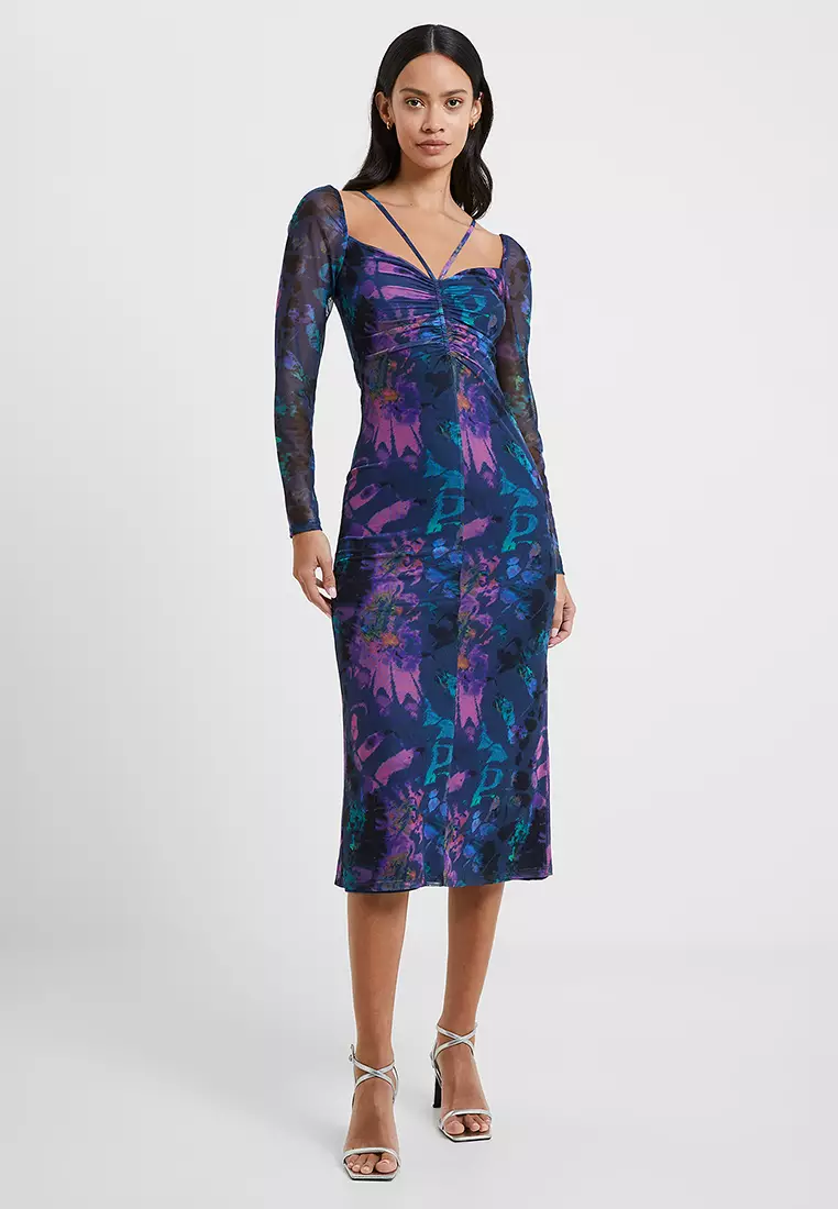 French Connection TONI MESH GABRIELA DRESS 2025 | Buy French Connection ...