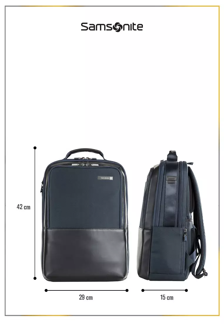 Jual Samsonite Samsonite Sefton Backpack Navy Original 2025 | ZALORA ...