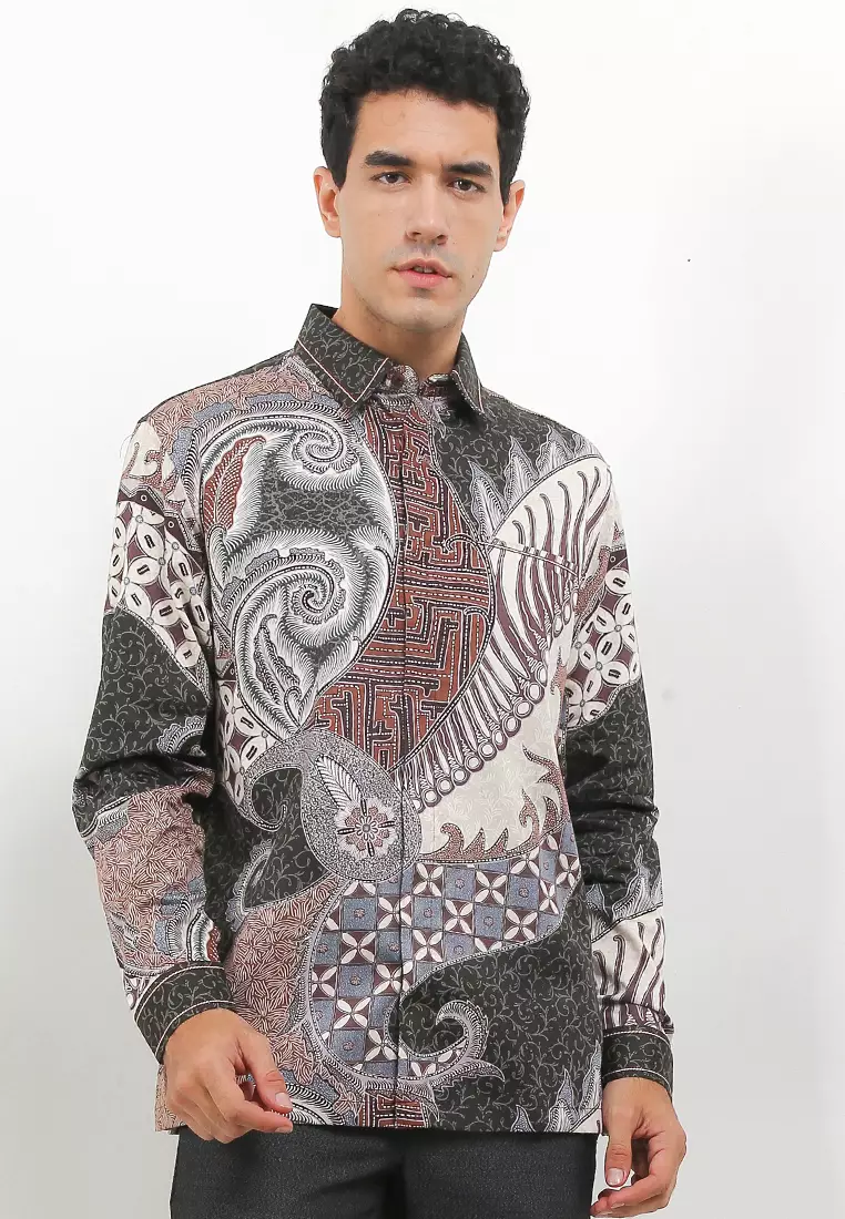 Jual ASANA Segati Embroidery Long Sleeves Silk Cotton Original 2025 ...