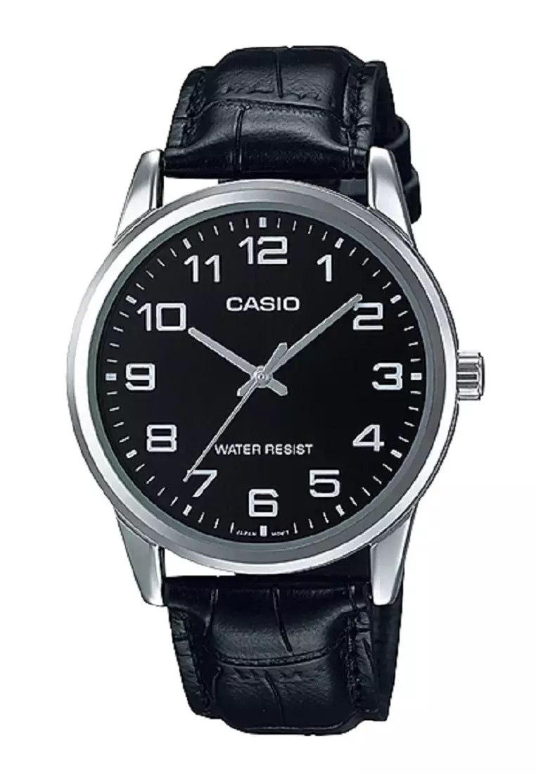 Jual Casio Casio Original Analog Mens Watch Jam Tangan Strap Kulit ...