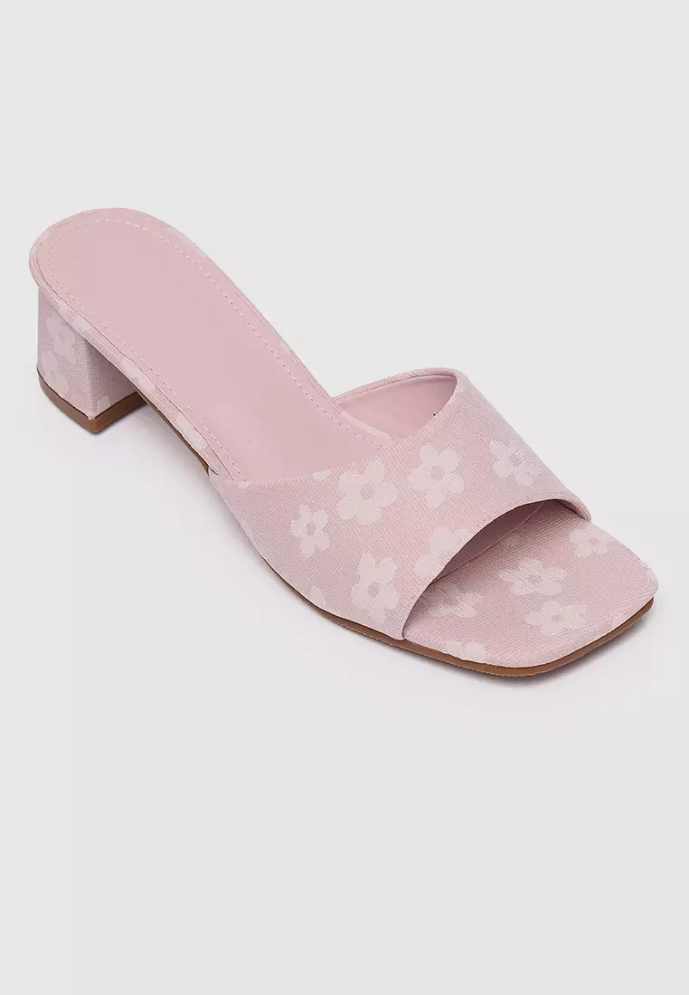 Buy Milliot And Co Yuri Floral Heels Online Zalora Malaysia