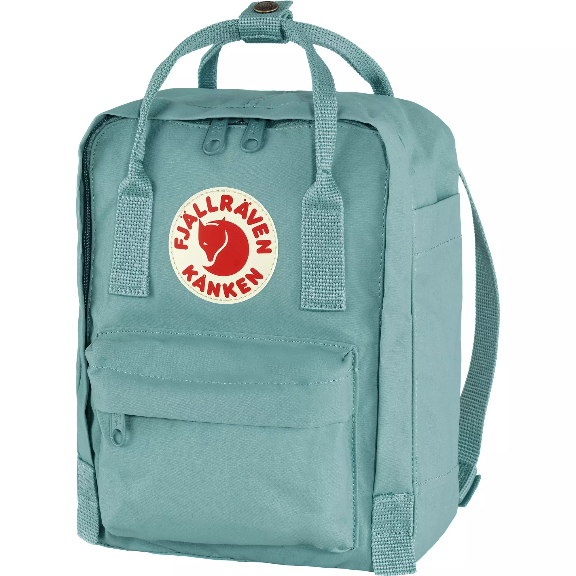 Jual FJALLRAVEN Fjallraven Kanken Mini Sky Blue Vinylon Backpack F23561 ...