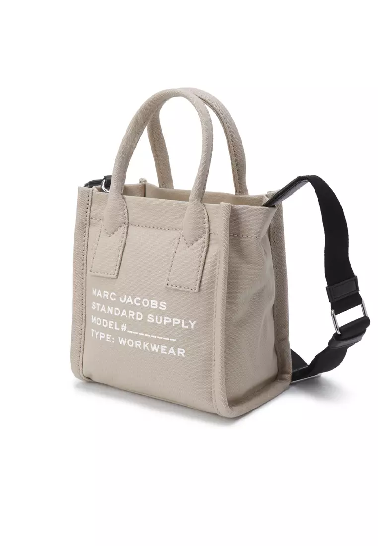 Buy MARC JACOBS Canvas Standard Supply Small Tote Beige 4S4HCR003H02 ...