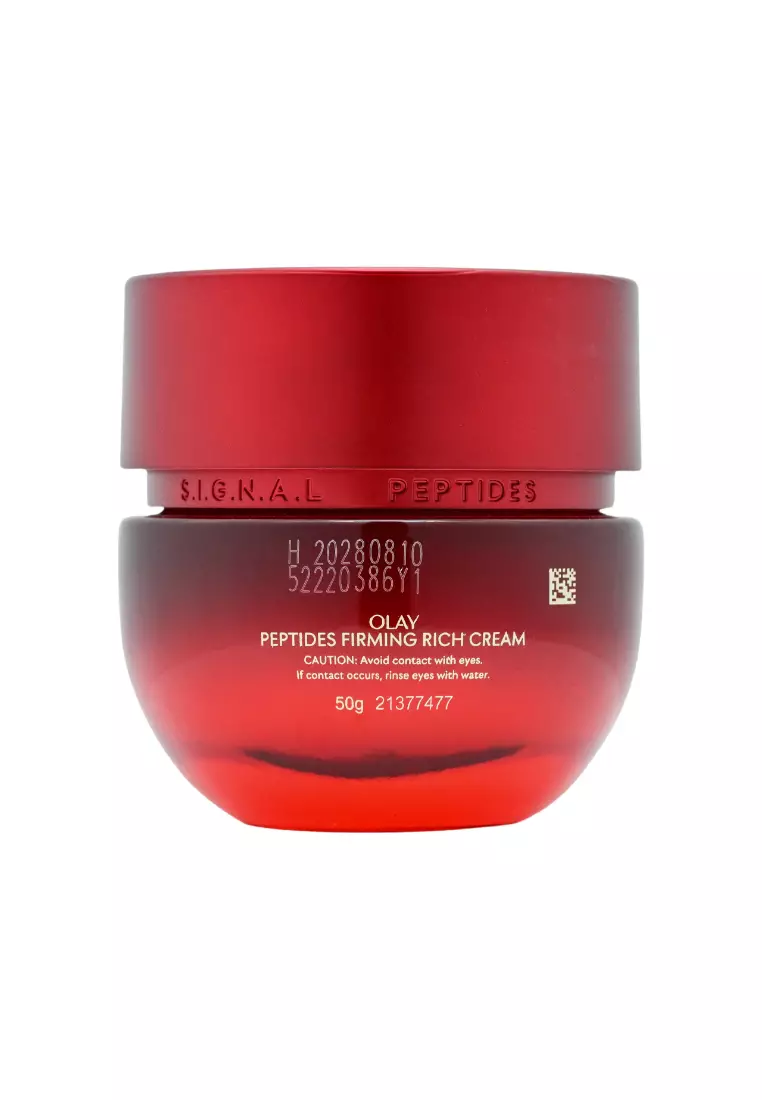 Buy Olay OLAY Peptides Firming Rich Cream (50g) 2026 Online | ZALORA