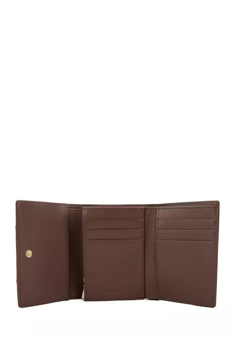 Buy BONIA Brown Karah Trifold Short Wallet Online | ZALORA Malaysia