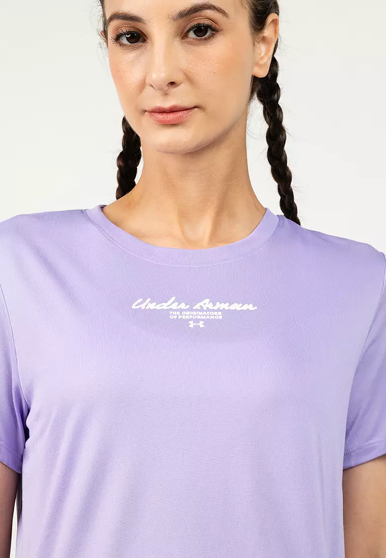 Buy Under Armour Tech™ Script Graphic Short Sleeve Tee Online | ZALORA ...