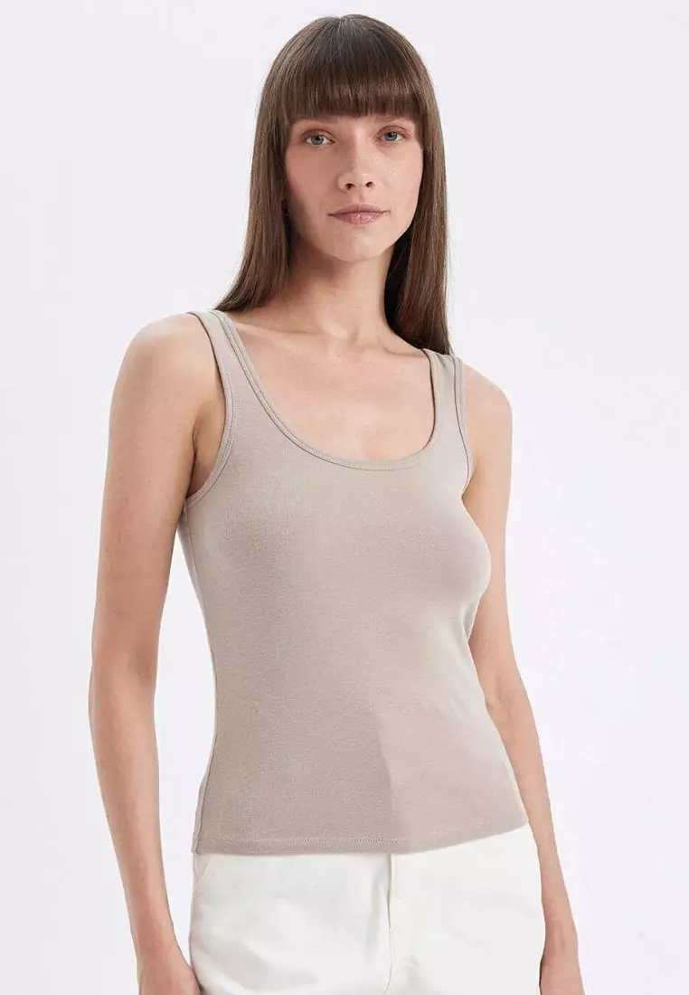 Jual DeFacto Basic Singlet Original 2025 | ZALORA Indonesia