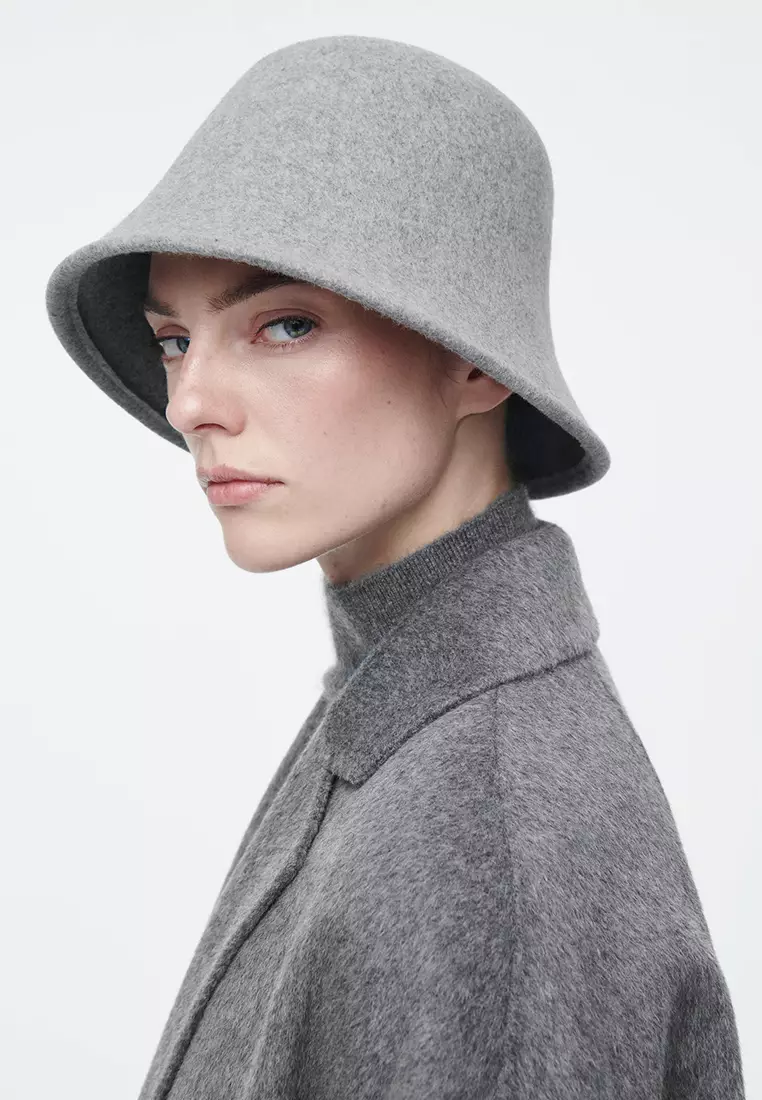 COS Felted-Wool Bucket Hat 2025 | Buy COS Online | ZALORA Hong Kong