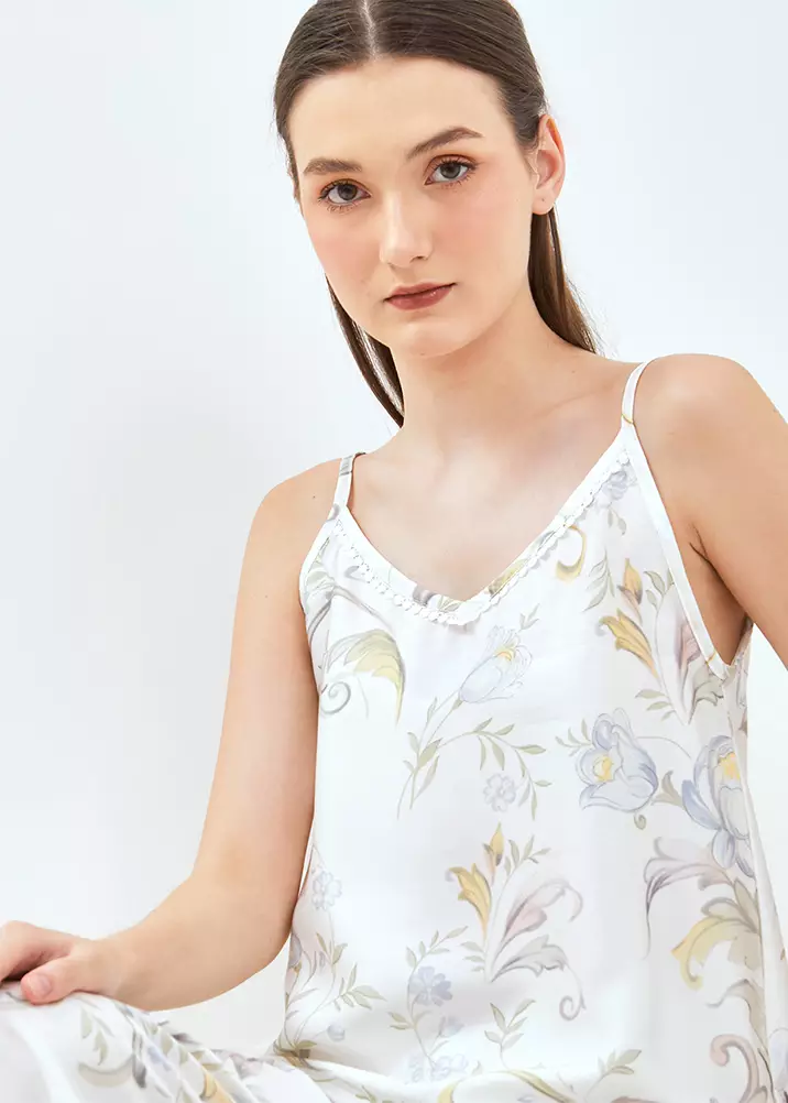 Jual Greet Night Wear GREET NIGHT WEAR - Baju Tidur Organic Silk Model : T-448 / PP Lace Series ...