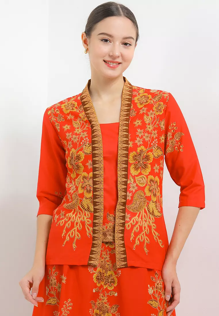 Jual Batik First Kebaya Batik Classic Regular 3/4-Length Sleeves ...