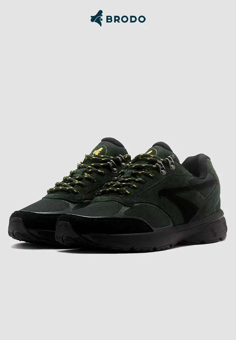 Jual Brodo BRODO - Sneakers Ace Nova Venture Forest Green Original 2025 ...