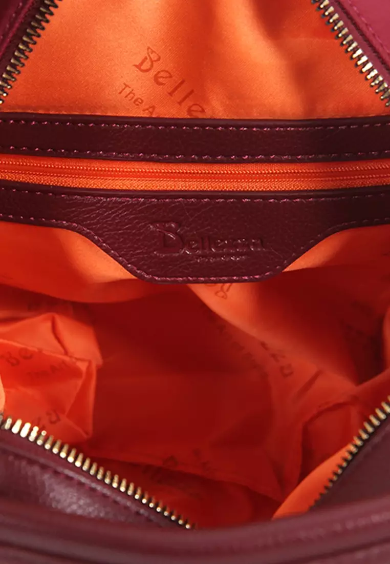 Jual Bellezza Bellezza Handbag CZ214 Red Wine Original 2025 | ZALORA ...