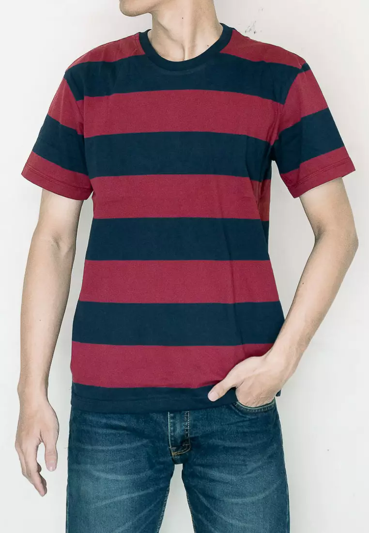 Jual IEBE Kaos IEBE I1BM8097 Casual Maroon Salur Original 2024 | ZALORA ...
