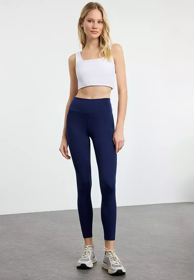 Jual Trendyol Soft Brushed Fabric Reflective Print Detailed Full Length ...