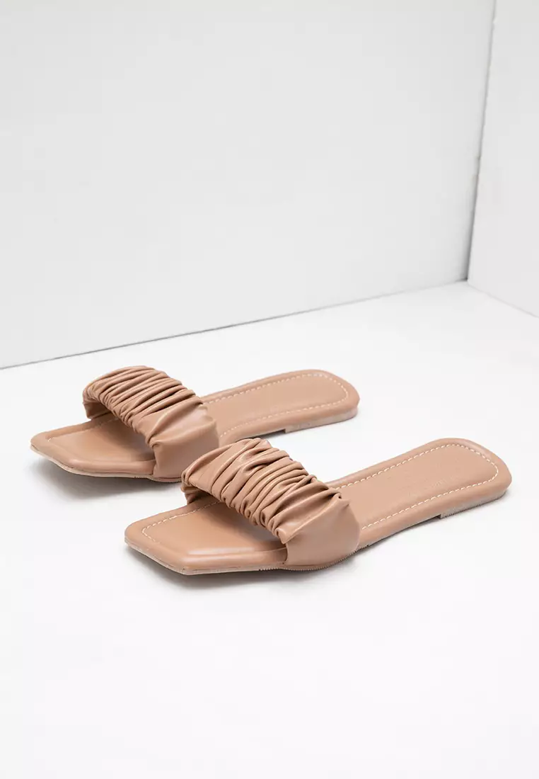 Jual Berrybenka Label Sofia Amazara Briel Sandal Dusty Pink Original ...
