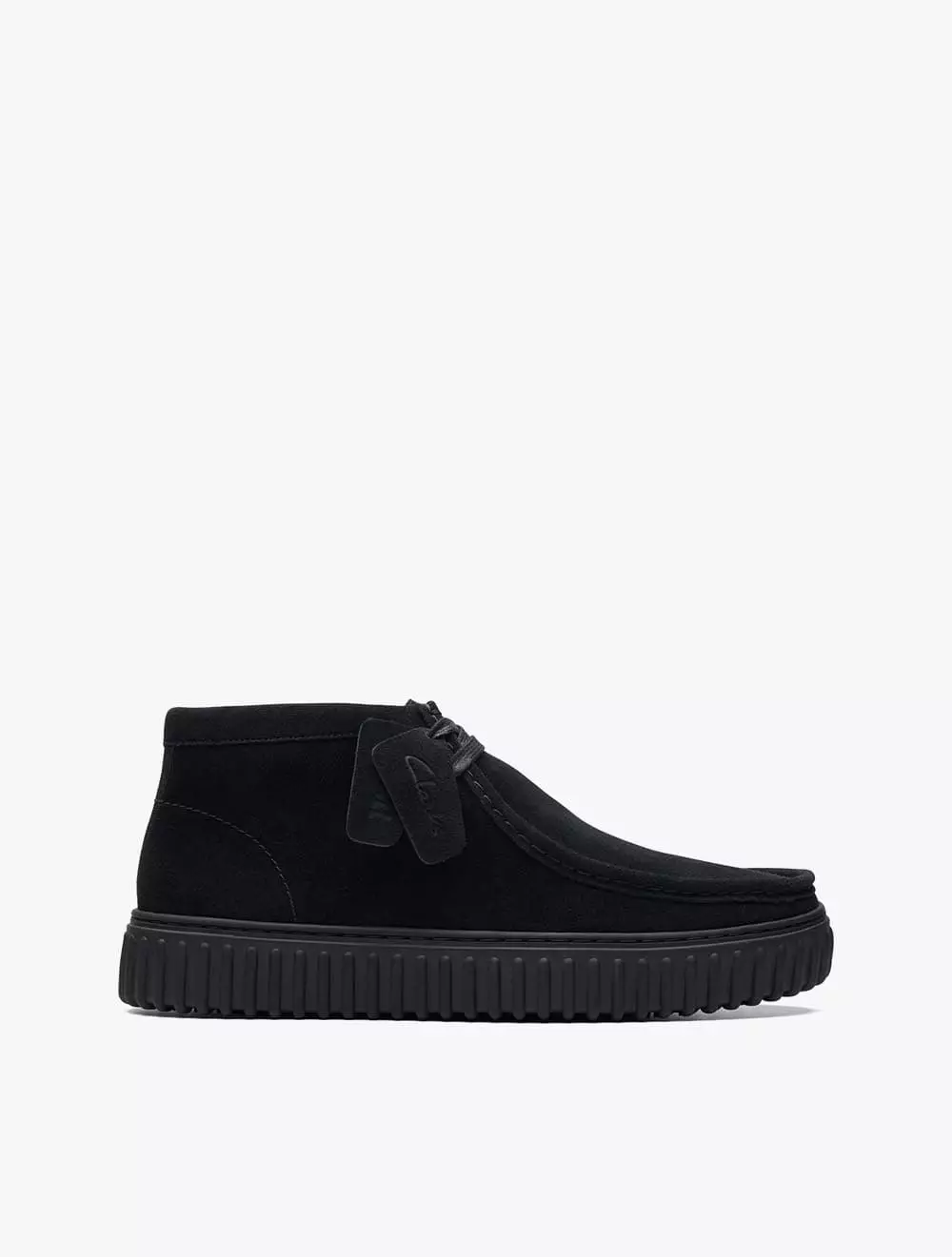 Jual CLARKS Clarks Torhill Hi Men's Boot - Black Suede Original 2026 ...