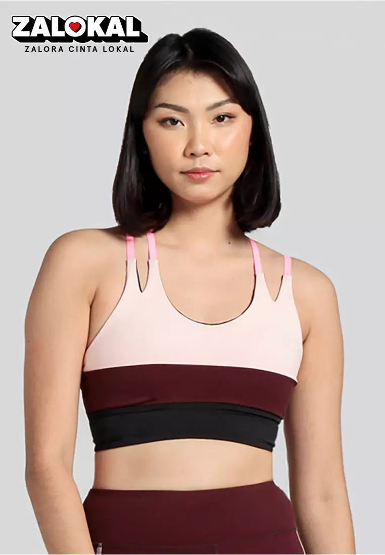 Jual Corenation Active Premium Jessica Bra - Pink Original 2024 | ZALORA Indonesia