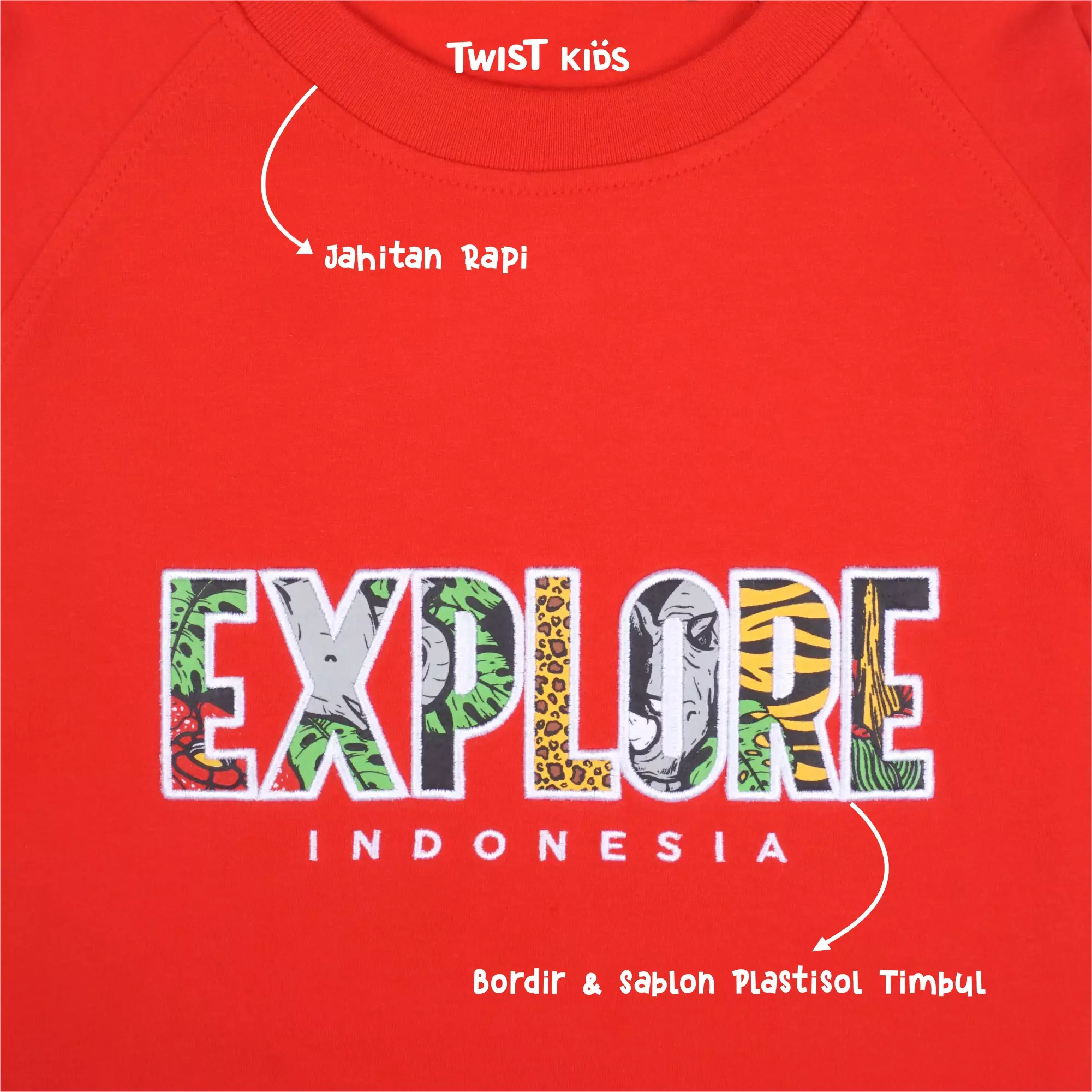 Jual Twist Kids Twist Kids [Official Store] - Aruna C, Nusantara Series, Atasan/Longsleeve/Kaos ...