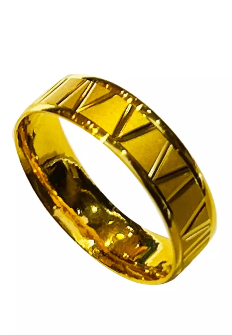 Buy LITZ LITZ 916 (22K) Gold Number Ring 数字戒指 LGR0083-SZ21/4.62g ...