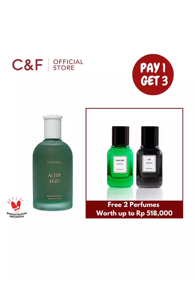 Jual AVICENNA Avicenna Alter Ego Extrait De Parfum 100 ml + Avicenna ...