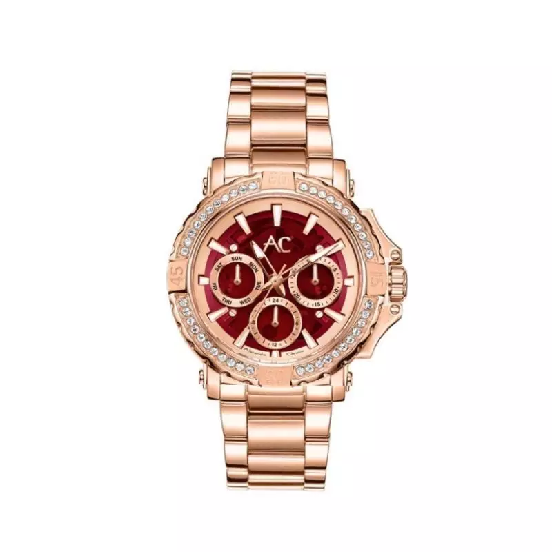 Jual Alexandre Christie Alexandre Christie 9205 Rosegold Dasar Merah ...