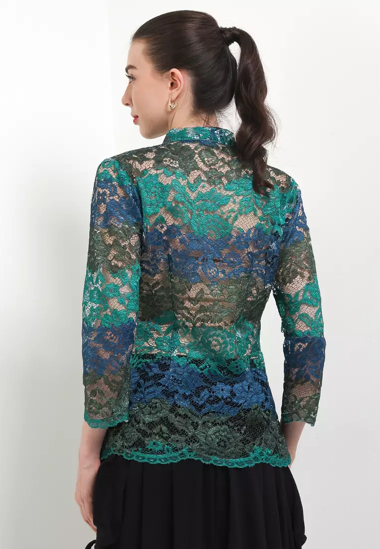 Jual Batik First Kebaya Fashion Regular 7/8-length Sleeves Original ...