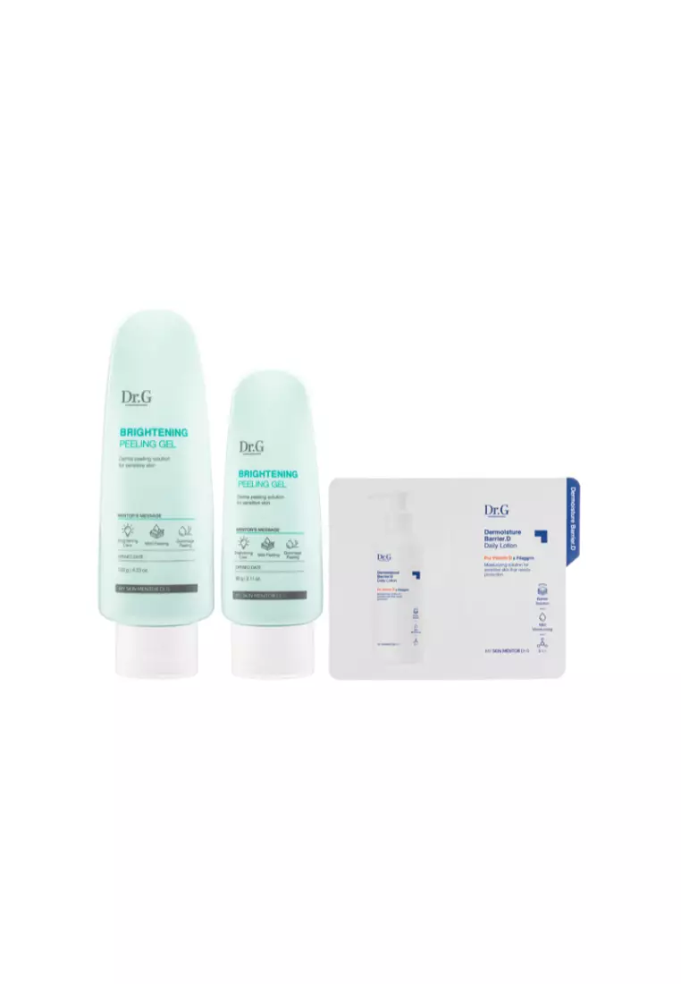 Buy DR.G Dr.G Brightening Peeling Set 3pcs 2026 Online | ZALORA