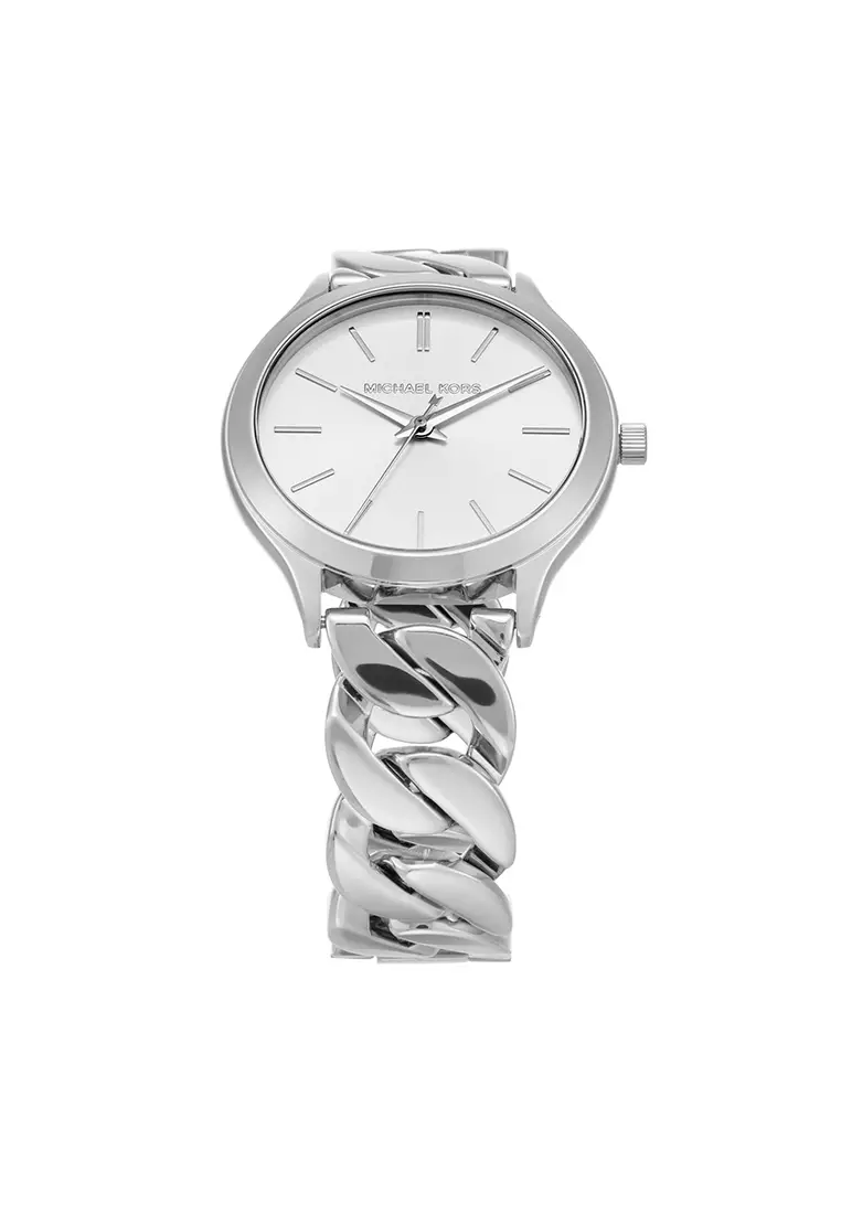 Buy MICHAEL KORS Runway Silver Stainless Steel Watch MK7474 2025 Online ...